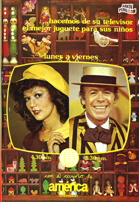 Yola Polastri y el Tío Johnny en América Televisión (1982) | Arkivperu