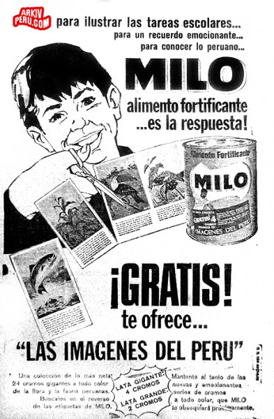 "Las imágenes del Perú" de Milo (1972) | Arkivperu