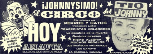 "El Circo del Tío Johnny" (1973) - ArkivperuArkivperu