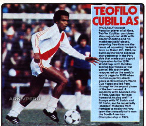 Los 65 de Teófilo "El Nene" Cubillas - ArkivperuArkivperu