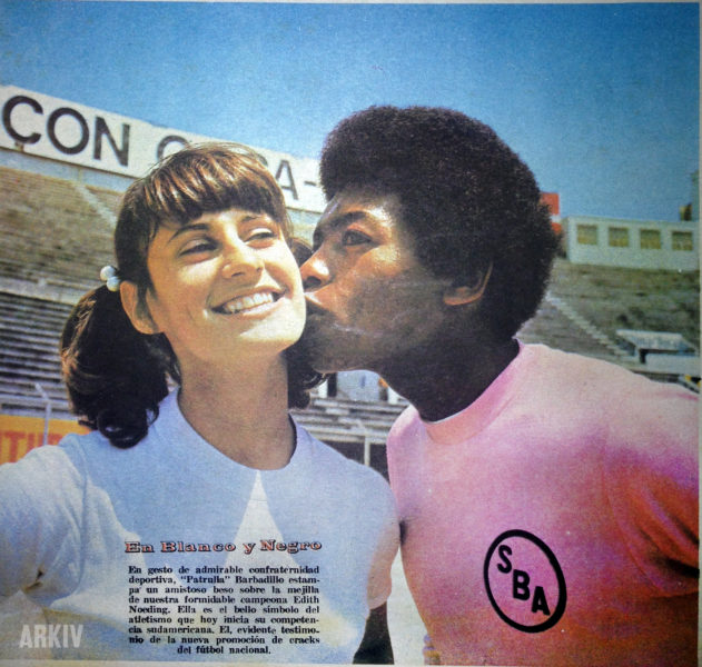 Edith Noeding y el fútbol - ArkivperuArkivperu