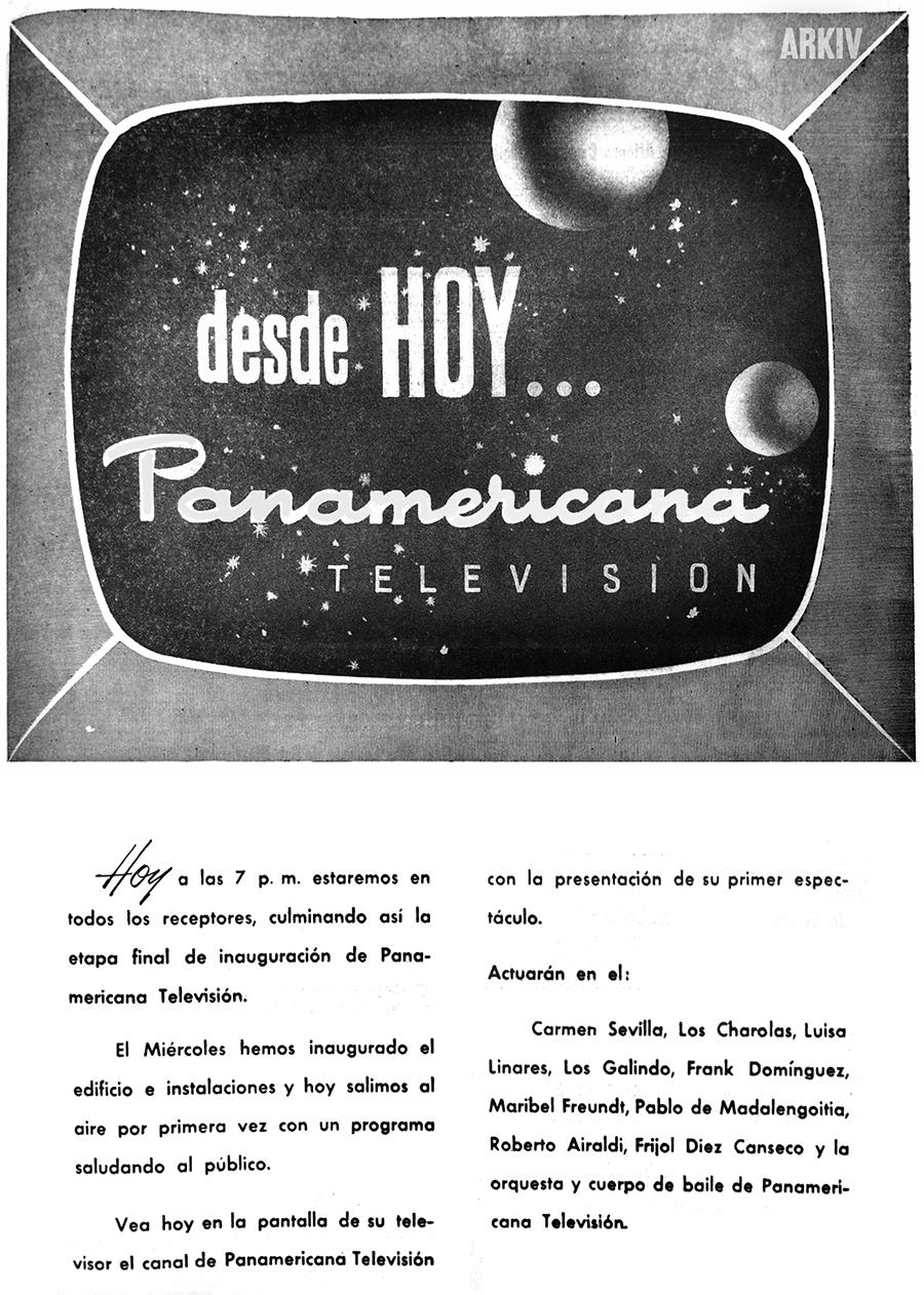 Carmen, Cuchita y los primeros destellos de la televisión nacional ...